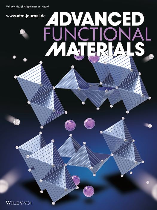 循环稳定的阴极：在操作条件下捕获氧化钒钠纳米棒阴极中的电离氧（Adv。Funct。Mater。36/2016）,Advanced Functional Materials - X-MOL