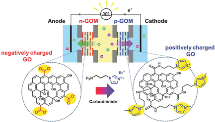 Osmotic Power Generation with Positively and Negatively Charged 2D ...
