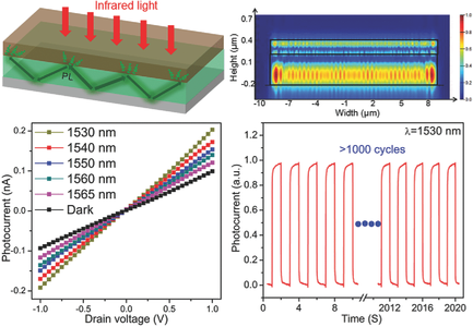 Perovskite–Erbium Silicate Nanosheet Hybrid Waveguide Photodetectors at the Near-Infrared ...