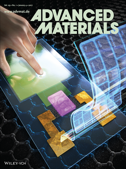 石墨烯摩擦电子学：用于电子皮肤和触摸屏应用的石墨烯摩擦电子学（Adv。Mater。1/2017）,Advanced Materials - X-MOL