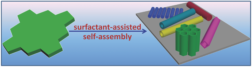 Porphyrin Supramolecular 1D Structures via Surfactant‐Assisted Self ...