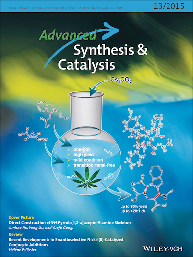 Cover Picture,Advanced Synthesis & Catalysis - X-MOL