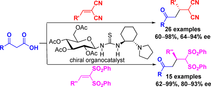 Organocatalytic Enantioselective Decarboxylative Michael Addition of β ...