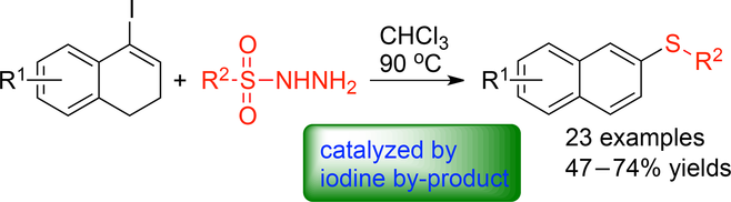 By‐Product‐Catalyzed Redox‐Neutral Sulfenylation/Deiodination ...