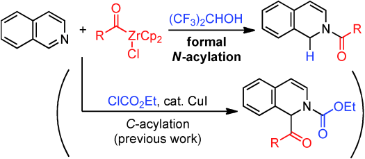 Formal N‐Acylation Reaction of Azaaromatics with Acylzirconocene ...