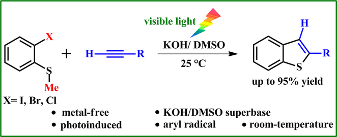 Potassium Hydroxide/Dimethyl Sulfoxide Superbase‐Promoted Transition ...