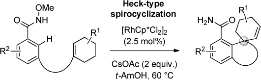 Rhodium(III)-Catalyzed Synthesis of Aryl Spirocycles by Aromatic CH ...