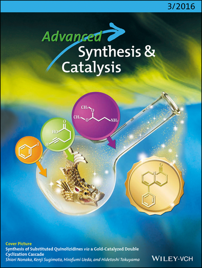 Cover Picture,Advanced Synthesis & Catalysis - X-MOL