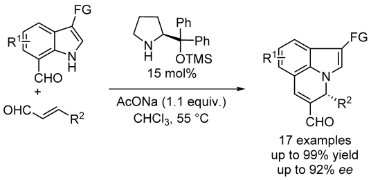 Aminocatalyzed Cascade Synthesis of Enantioenriched 1,7-Annulated ...