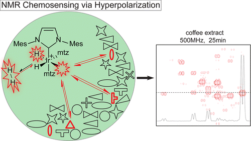 NMR-Based Chemosensing via p-H2 Hyperpolarization: Application to ...