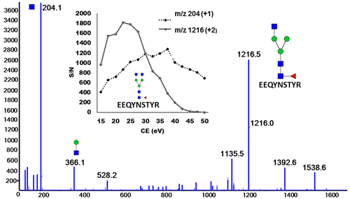 普通人血浆样品中 IgG 糖型的数据独立分析,Analytical Chemistry - X-MOL