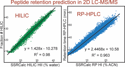 Peptide Retention Time Prediction in Hydrophilic Interaction Liquid Chromatography: Data ...