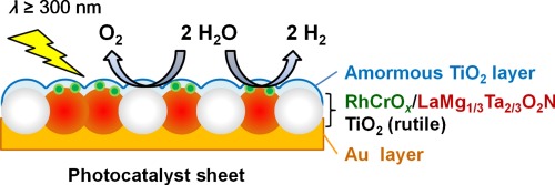 Application of LaMg1/3Ta2/3O2N as a hydrogen evolution photocatalyst of ...
