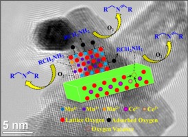 纳米MnOx / CeO2异质结构催化剂在生态友好条件下选择性氧化胺的构效关系,Applied Catalysis B ...