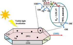 Synergistic effects of electronic structure of WO3 nanorods with the ...