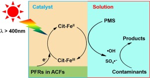 Synergistic effects of persistent free radicals and visible radiation on peroxymonosulfate ...