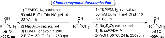 Chemoenzymatic Deracemization of Secondary Alcohols by using a TEMPO ...