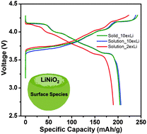 Elucidation of the surface characteristics and electrochemistry of high ...
