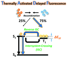 Recent advances in organic thermally activated delayed fluorescence ...
