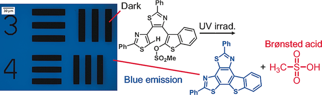Efficient Self‐Contained Photoacid Generator System Based on ...