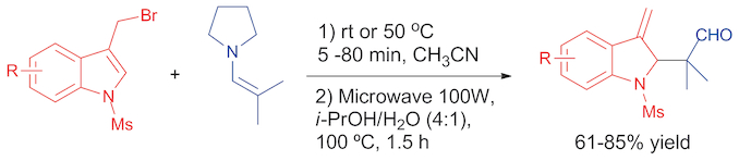 Facile Installation of 2‐Reverse Prenyl Functionality into Indoles by a ...