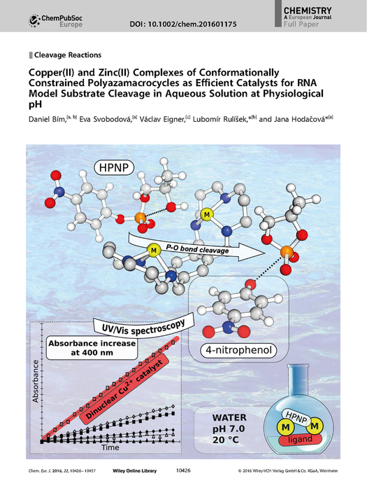 Frontispiece: Copper(II) and Zinc(II) Complexes of Conformationally Constrained ...