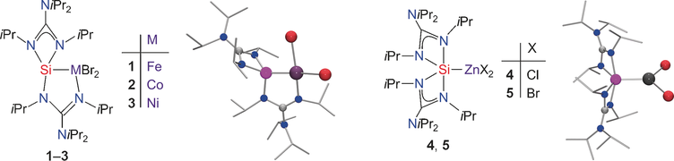 Iron(II), Cobalt(II), Nickel(II), and Zinc(II) Silylene Complexes ...