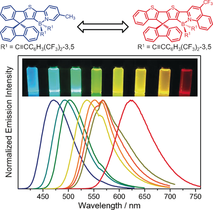 Air‐Stable Spirofluorene‐Containing Ladder‐Type Bis(alkynyl)borane ...