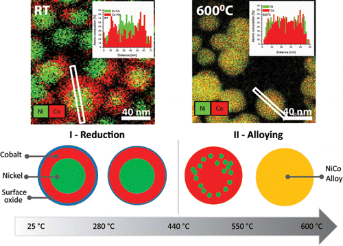 Thermal Stability of Core–Shell Nanoparticles: A Combined in Situ Study ...