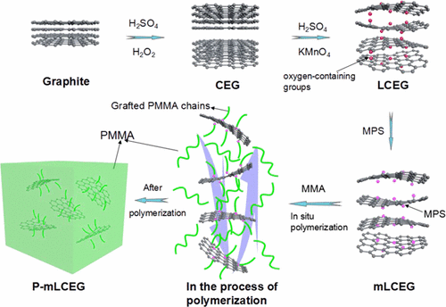 Interlayer Polymerization in Chemically Expanded Graphite for ...