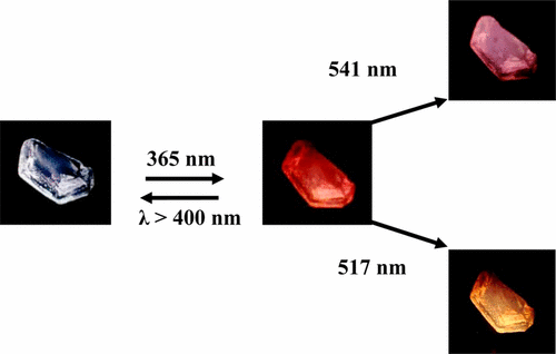 Multicolor Photochromism of Fulgide Mixed Crystals with Enhanced ...