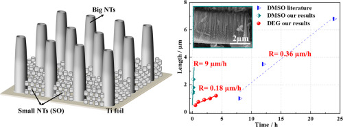 Fast growth of TiO2 nanotube arrays with controlled tube spacing based on a self-ordering ...