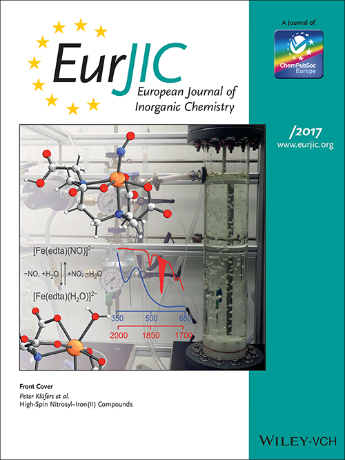 Front Cover: High‐Spin Nitrosyl–Iron(II) Compounds (Eur. J. Inorg. Chem. 17/2017),European ...