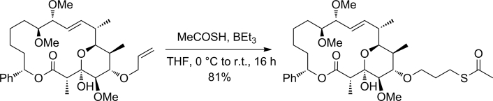 BEt3 引发的硫醇-烯点击反应作为修饰敏感底物的通用工具,European Journal of Organic Chemistry - X-MOL