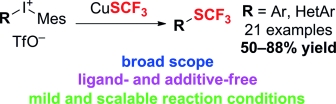 不对称 λ3-碘烷衍生物的三氟甲硫基化：SCF3Group 的无添加剂、选择性和可扩展引入,European Journal of ...