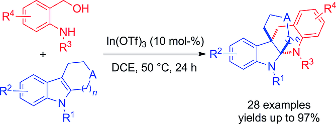 Concise Synthesis of Polycyclic Indoline Scaffolds through an InIII ...