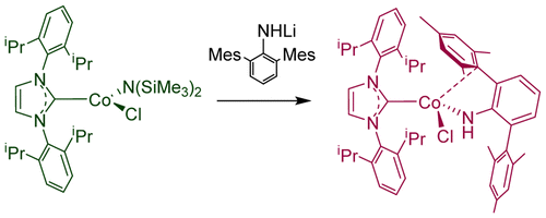Protonolysis and Amide Exchange Reactions of a Three-Coordinate Cobalt ...