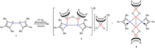 Amidinate-Stabilized Group 9 Metal–Silicon(I) Dimer and −Silylene ...