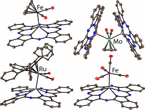 Coordination Complexes of Transition Metals (M = Mo, Fe, Rh, and Ru ...