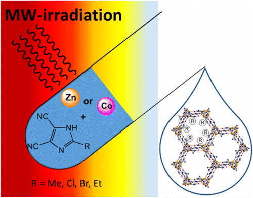 Microwave-Assisted Synthesis of Defects Metal-Imidazolate-Amide-Imidate ...