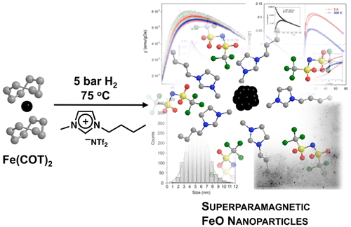 Interacting Superparamagnetic Iron(II) Oxide Nanoparticles: Synthesis ...