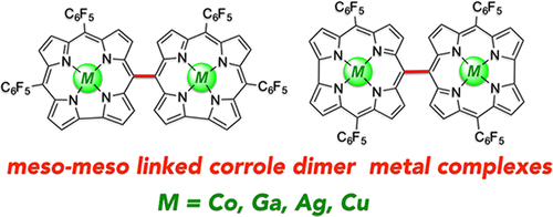 Metal Complexes of meso–meso Linked Corrole Dimers,Inorganic Chemistry ...