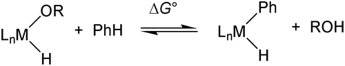 Determination of Rhodium–Alkoxide Bond Strengths in Tp′Rh(PMe3)(OR)H ...