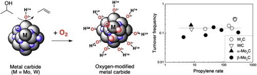 Acid site densities and reactivity of oxygen-modified transition metal carbide catalysts,Journal ...