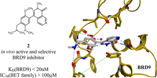 体内主动选择性BRD9抑制剂的基于结构的设计。,Journal of Medicinal Chemistry - X-MOL