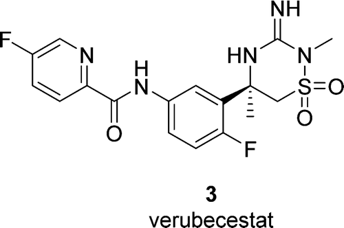 Discovery of the 3-Imino-1,2,4-thiadiazinane 1,1-Dioxide Derivative ...