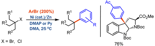 Nickel-Catalyzed Reductive Coupling of Aryl Bromides with Tertiary ...