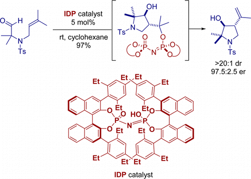 Confined Acid-Catalyzed Asymmetric Carbonyl–Ene Cyclization,Journal of ...