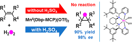 Proton-Promoted and Anion-Enhanced Epoxidation of Olefins by Hydrogen ...