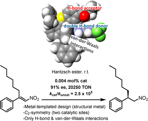 Metal-Templated Design: Enantioselective Hydrogen-Bond-Driven Catalysis ...